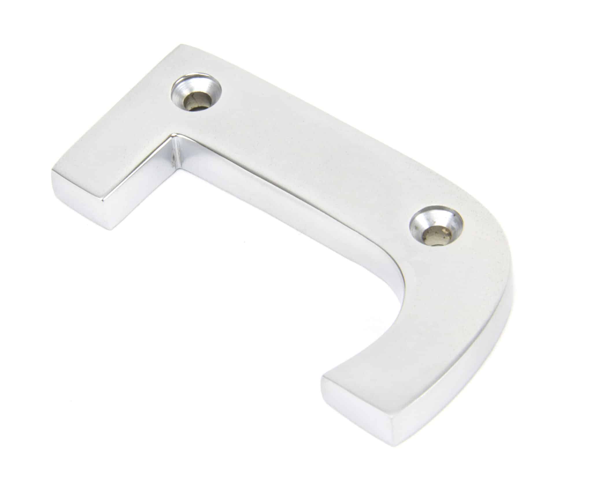 Satin Chrome Letter J |Handles At Heart