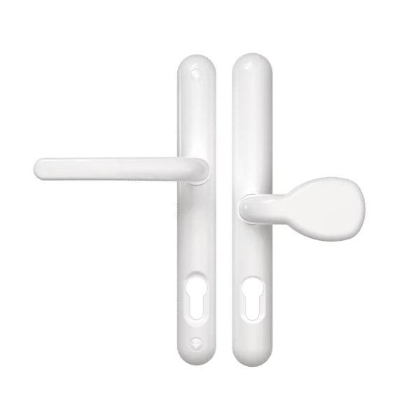 Brisant Secure External Pad Handle - White 211mm | Handles at Heart
